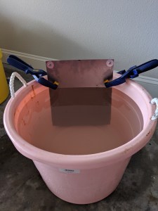 Restoring Cast Iron Pans part 3: Building an electrolysis tank – An ...