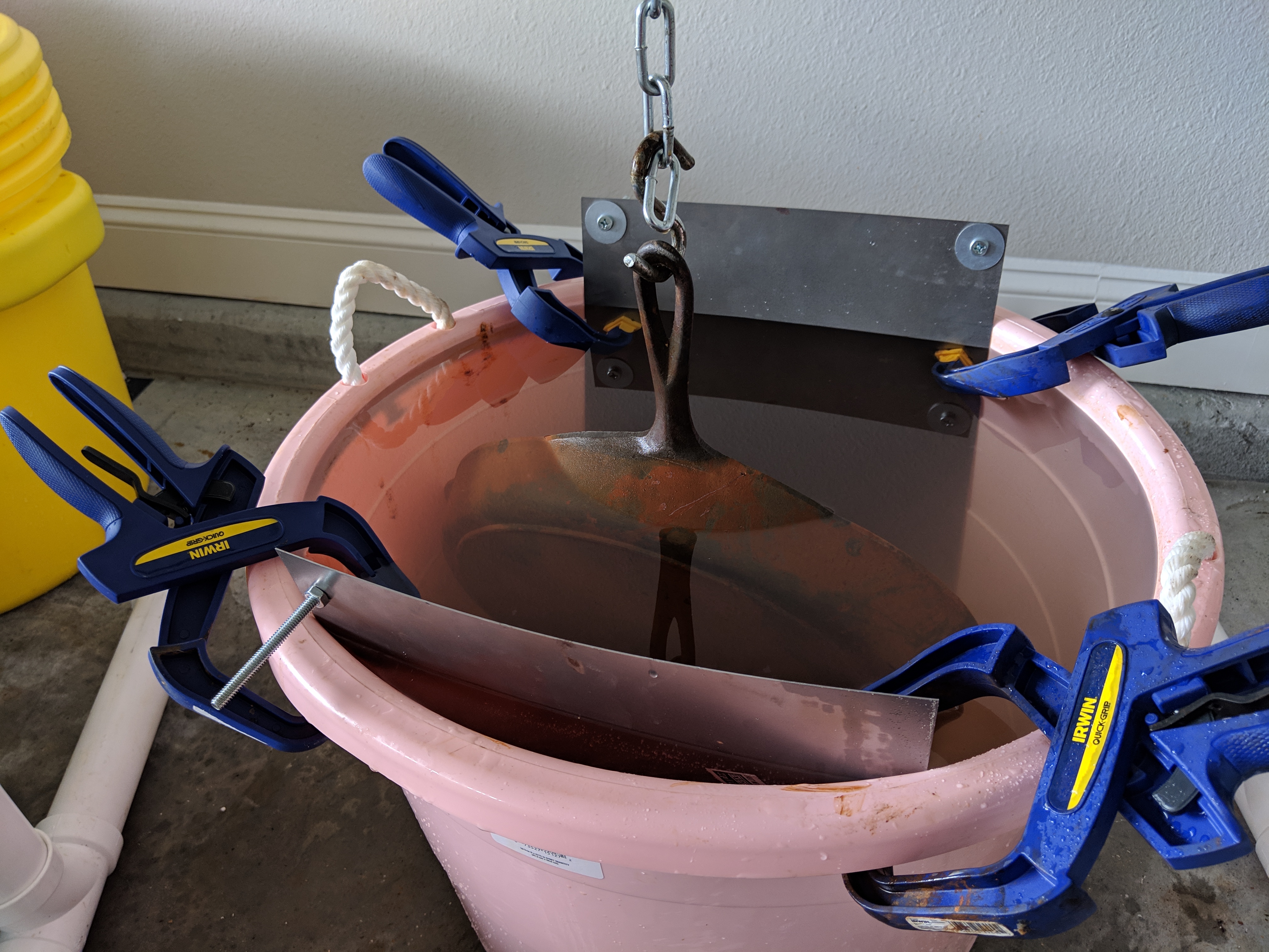 Restoring Cast Iron Pans part 3: Building an electrolysis tank – An ...